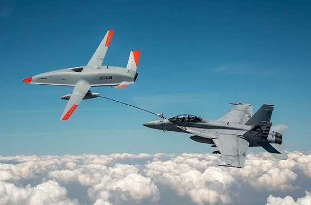 US Drone Tanker Makes History By Providing Fuel To Fighter Jet In The Air: