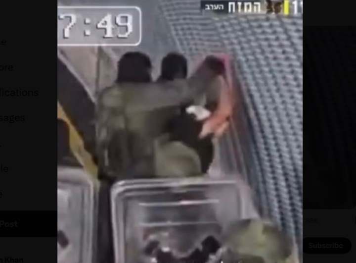 Five Israeli soldiers were charged with abusing a Palestinian man from ...